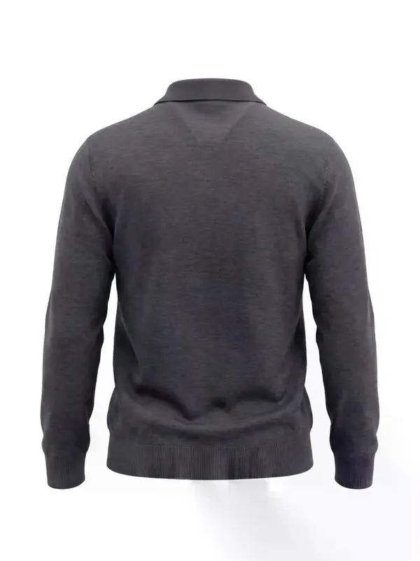 Altea Fine-knit Polo-collar Sweater