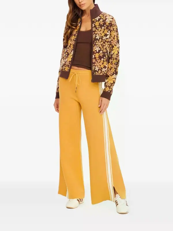 The Upside Bonito Moby Side-stripe Knit Trousers