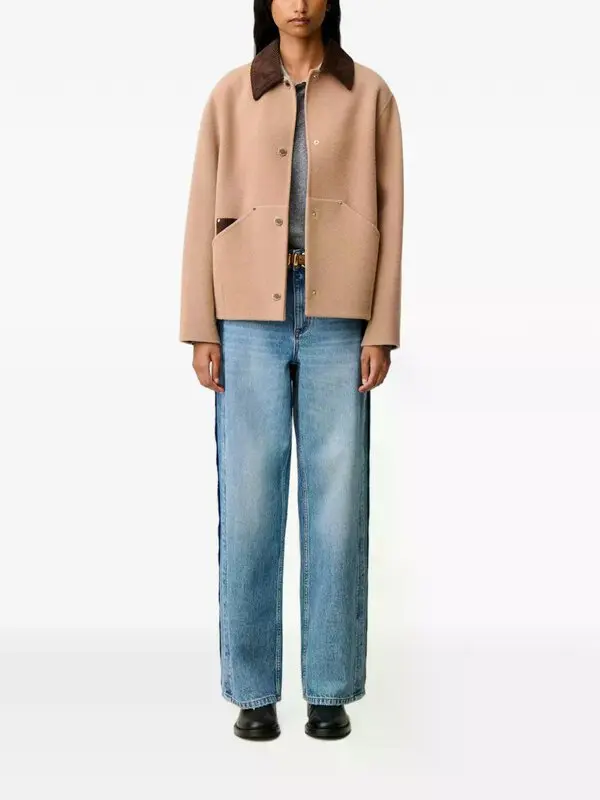 Claudie Pierlot Corduroy-collar Jacket