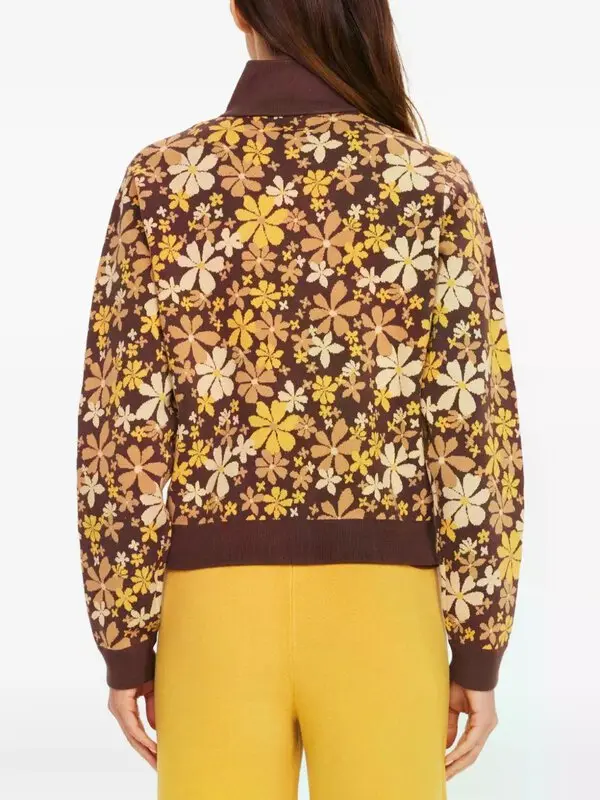 The Upside Copacabana Margot Floral-print Cardigan