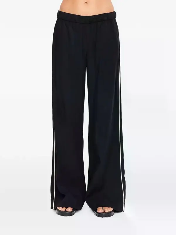 The Upside Elita Wide-leg Track Pants - Black