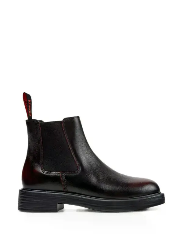 Camper Dean Leather Ankle Boots