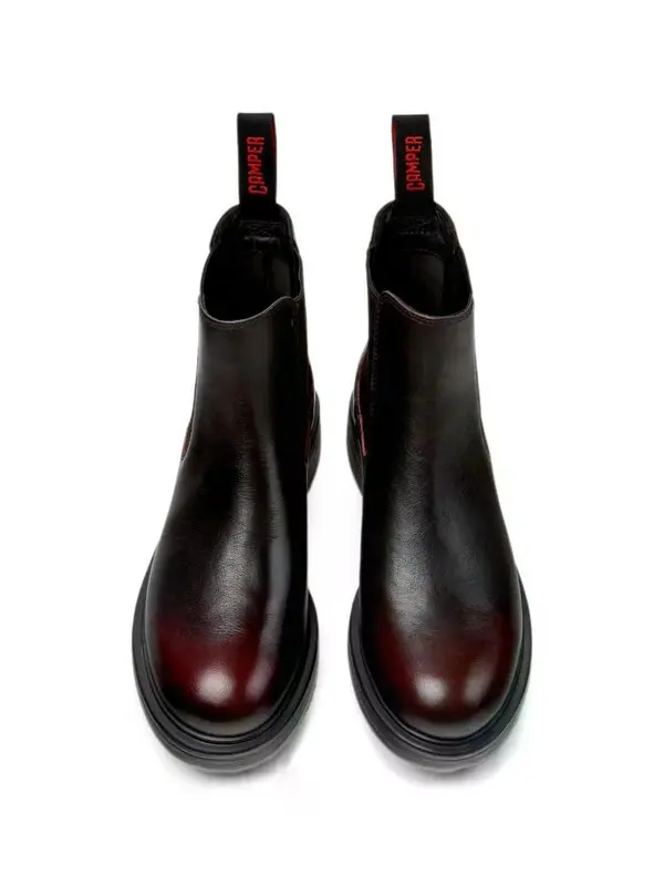 Camper Dean Leather Ankle Boots