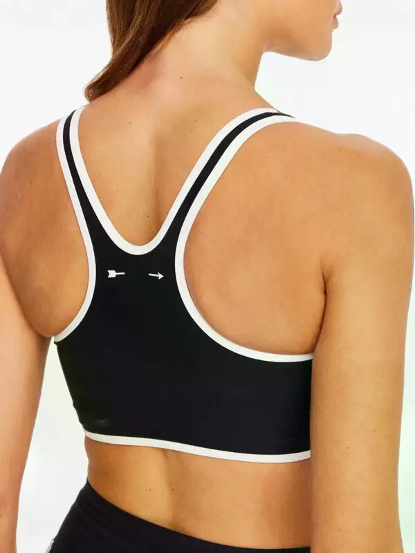 The Upside Sol Jade Racerback Sports Bra - Black