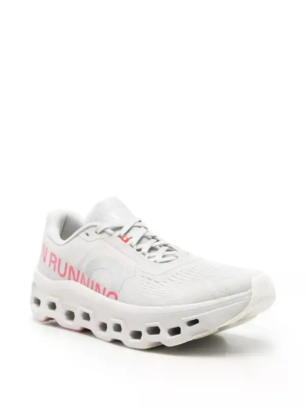 On Cloudmaster Logo-print Sneakers - Grey