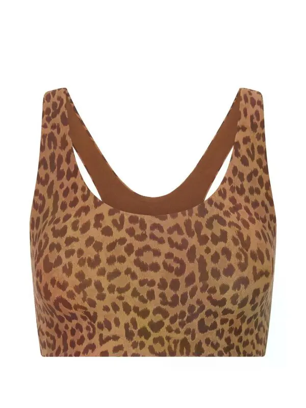 The Upside Javan Jade Sports Bra - Brown