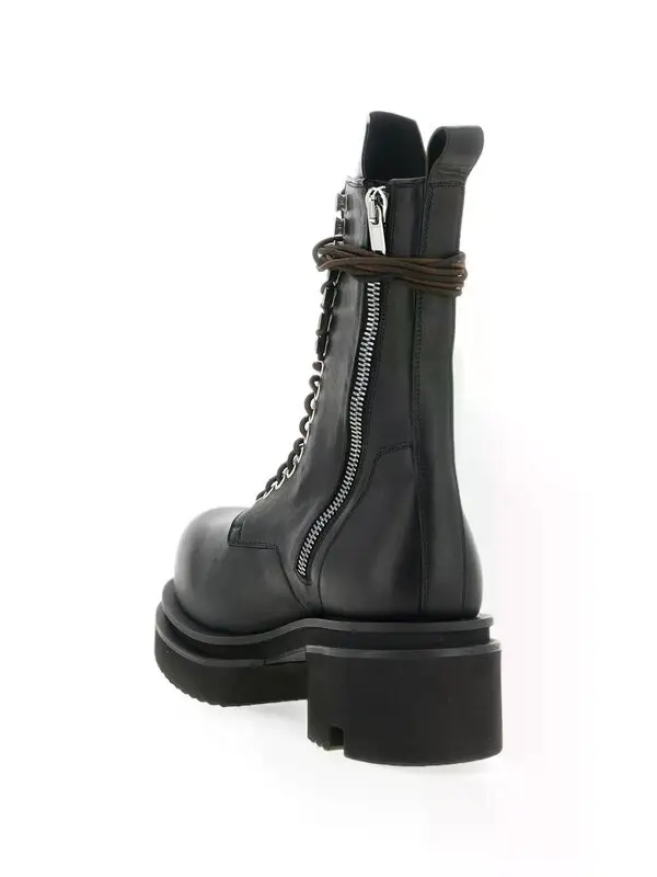 Rick Owens Bogun Lace-up Boots