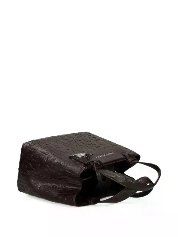Armani Exchange Logo-embossed Tote Bag