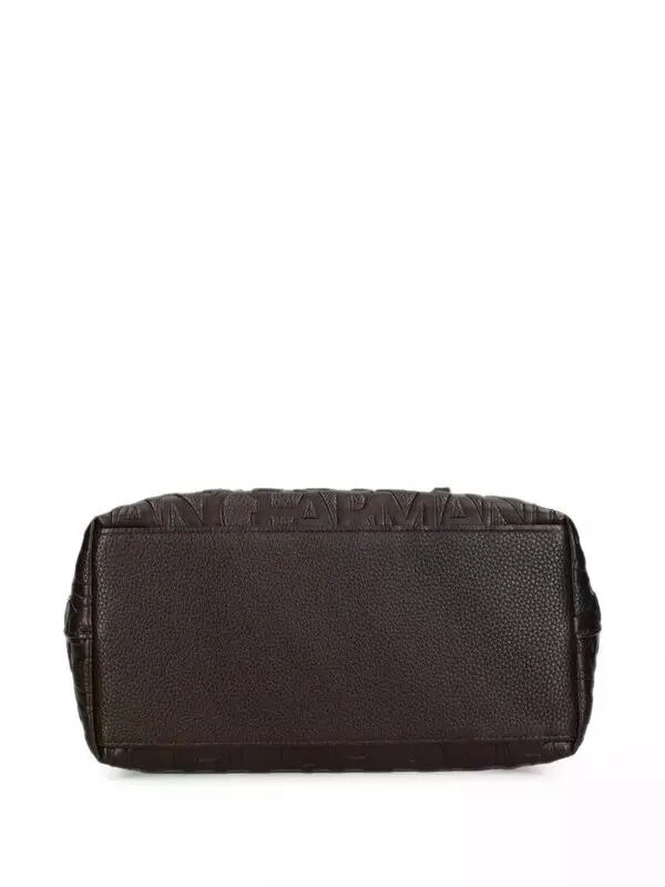 Armani Exchange Logo-embossed Tote Bag
