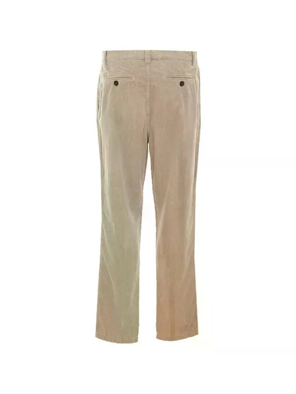 Brunello Cucinelli Corduroy-texture Straight-leg Trousers
