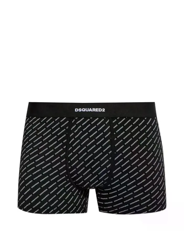 Dsquared2 Logo-print Trunks - Black