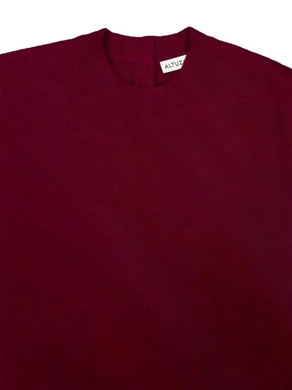 Altuzarra Otto Button-back Short-sleeve Sweater