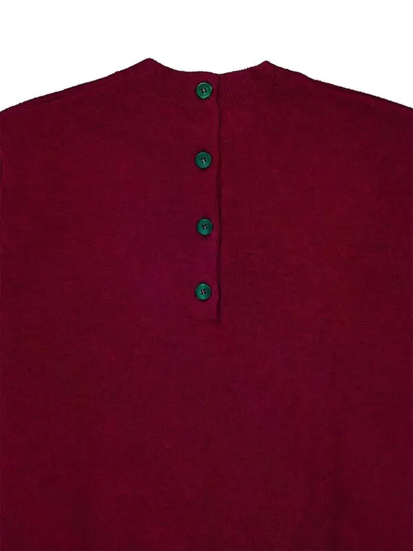 Altuzarra Otto Button-back Short-sleeve Sweater