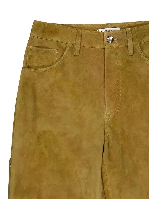Altuzarra Mills Goat Suede Trousers