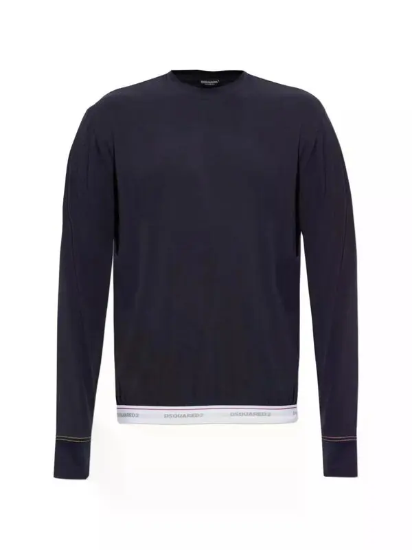 Dsquared2 Logo-waistband Long-sleeve T-shirt