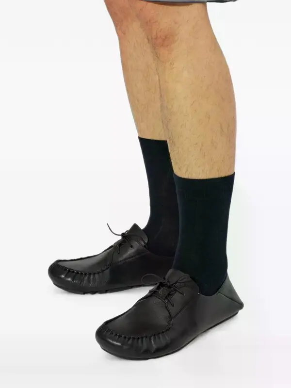 Loewe Rambla Whipstitch Derby Shoes
