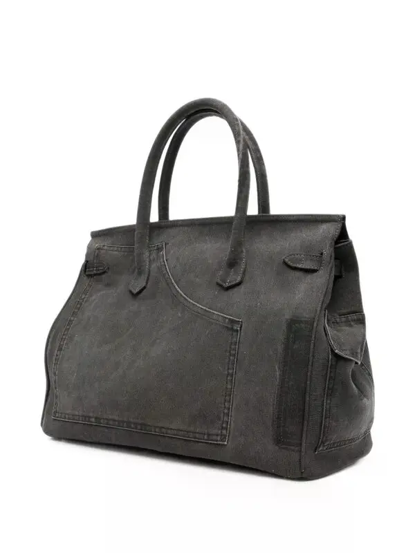 ANOTHER CHANCE Buckle-fastening Logo-patch Tote Bag