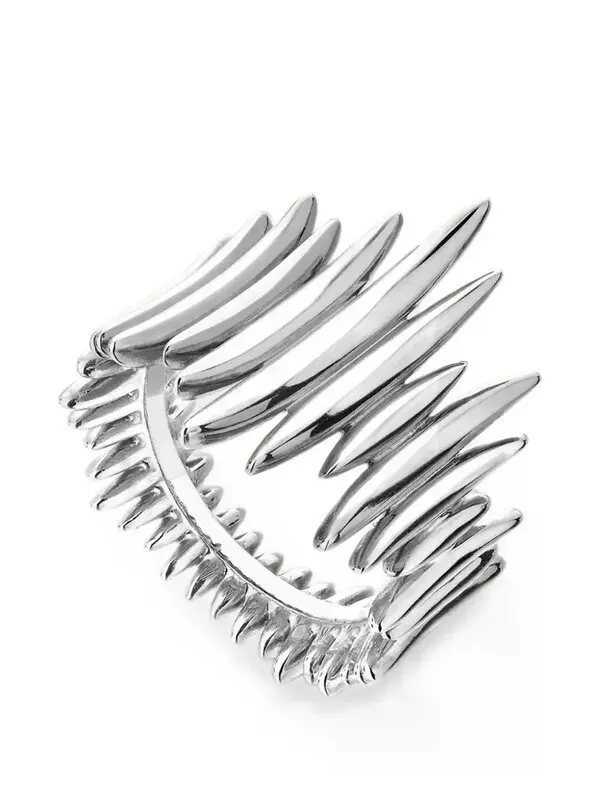 SHAUN LEANE Quill Wrap Ring - Silver