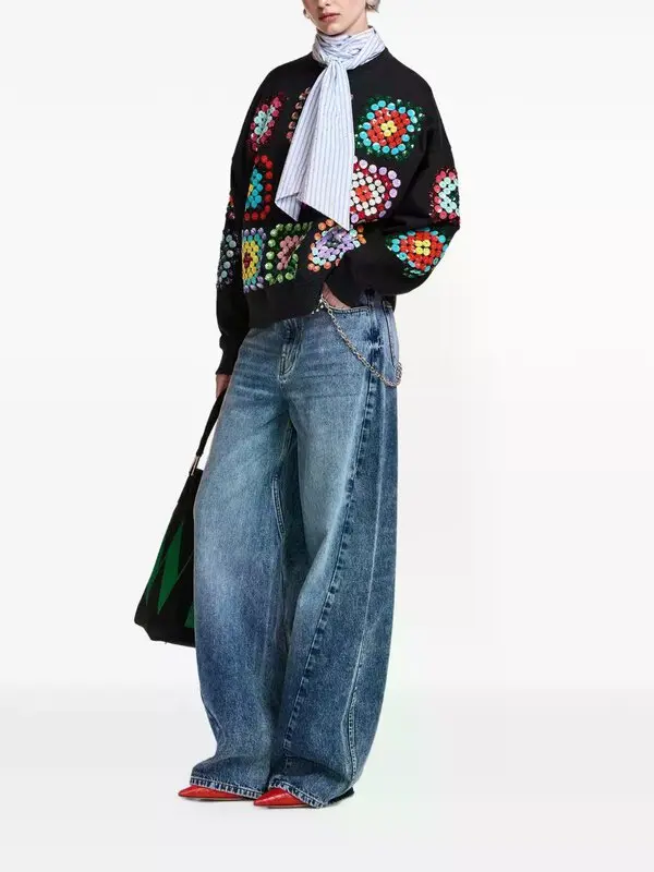 Essentiel Antwerp Twisted-seam Barrel-leg Jeans - Blue