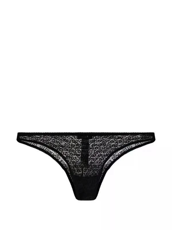 Dsquared2 Brazilian Thongs - Black