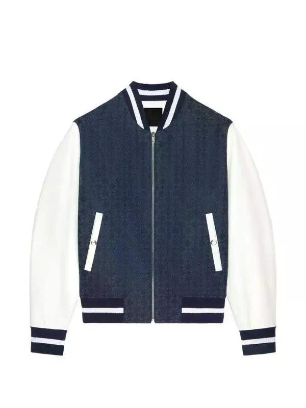 Givenchy Monogram-pattern Varsity Jacket