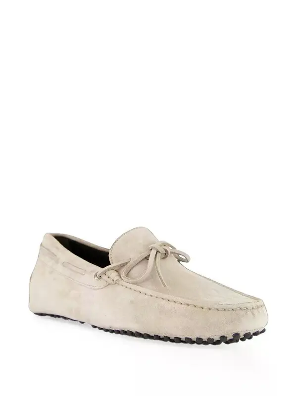 AURELIEN Softey Tie-detail Loafers