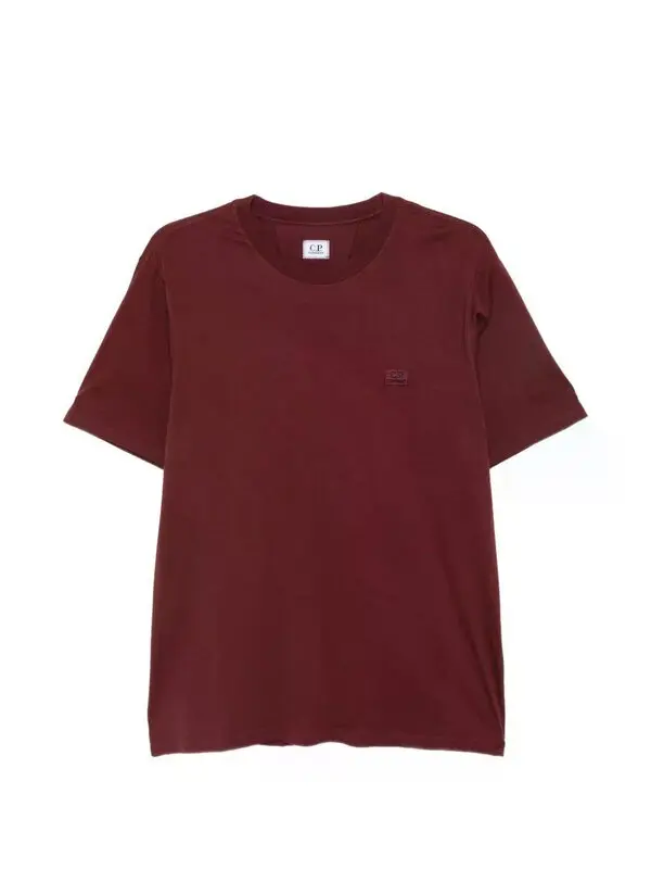 C.P. COMPANY Logo-patch T-shirt