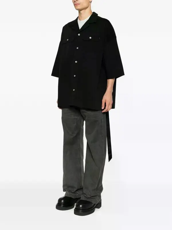Rick Owens Button-up Short-sleeve Shirt