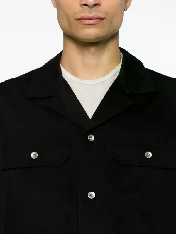 Rick Owens Button-up Short-sleeve Shirt