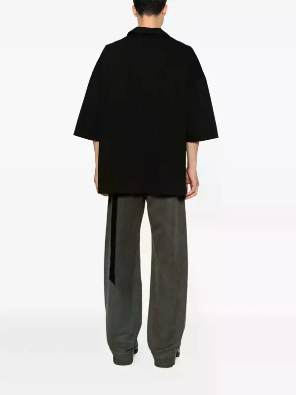 Rick Owens Button-up Short-sleeve Shirt