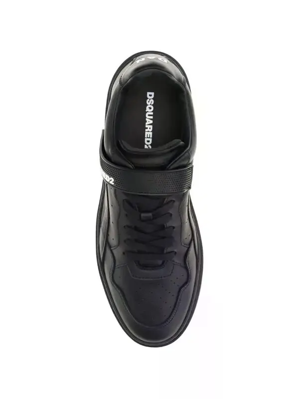 Dsquared2 Touch-strap Logo-print Sneakers
