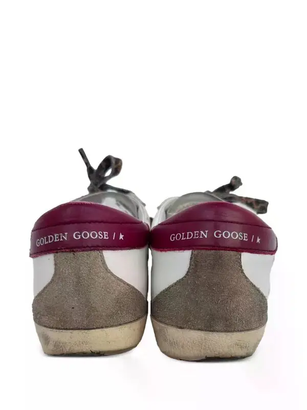 GOLDEN GOOSE Super-star Distressed Sneakers