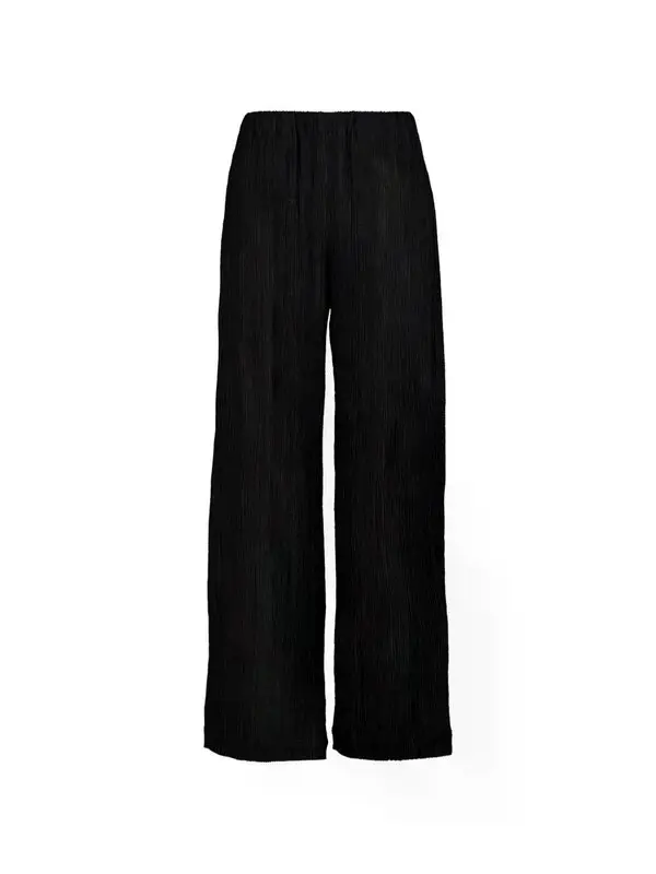 120% Lino Crinkled Palazzo Pants