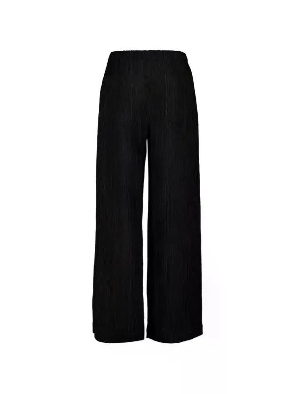 120% Lino Crinkled Palazzo Pants