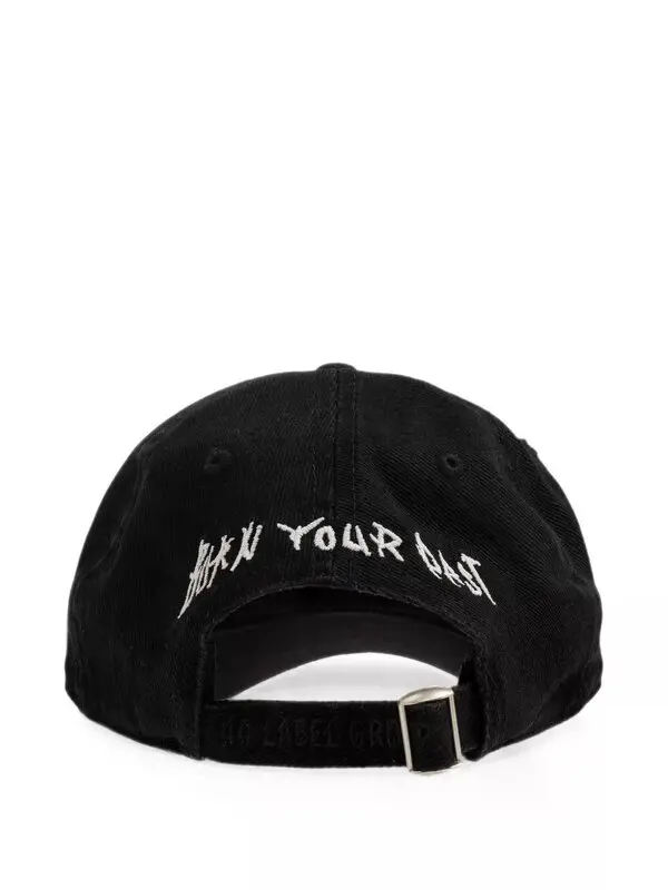 44 LABEL GROUP Byp Logo-embroidered Baseball Cap - Black