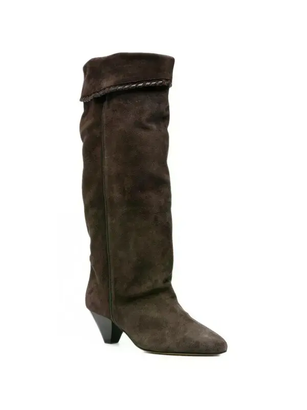 Isabel Marant Étoile Tassel-embellished Suede Boots