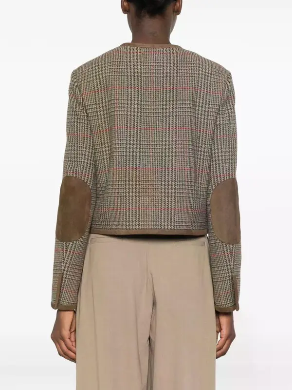 GOLDEN GOOSE Prince Of Wales Boxy Jacket