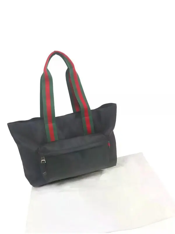 Gucci 2000-2015 Nylon Web Tote Bag