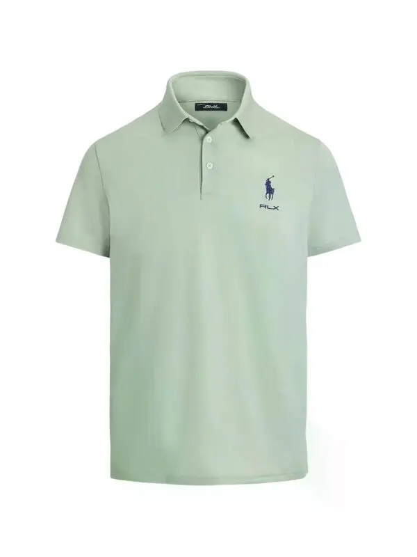 Rlx Ralph Lauren Logo-embroidered Polo Shirt