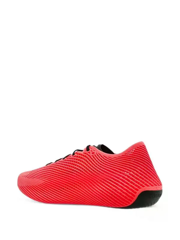 Adidas Climacool Signature-stripe Sneakers - Red