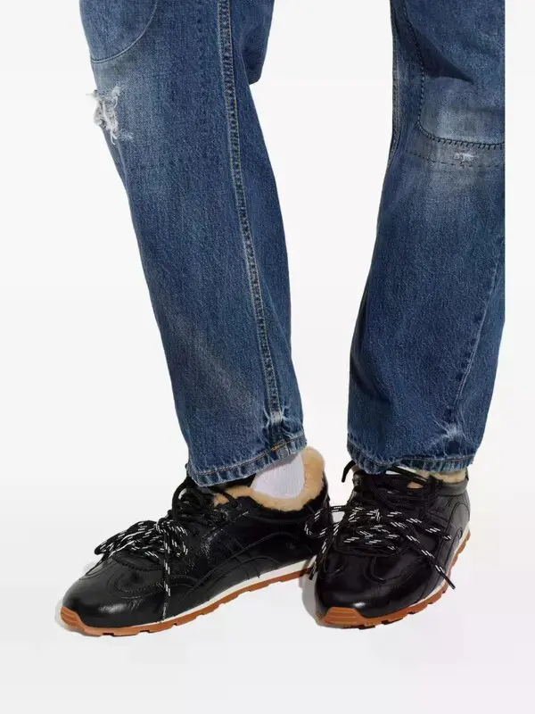 Dsquared2 Dc-642 Leather Sneakers