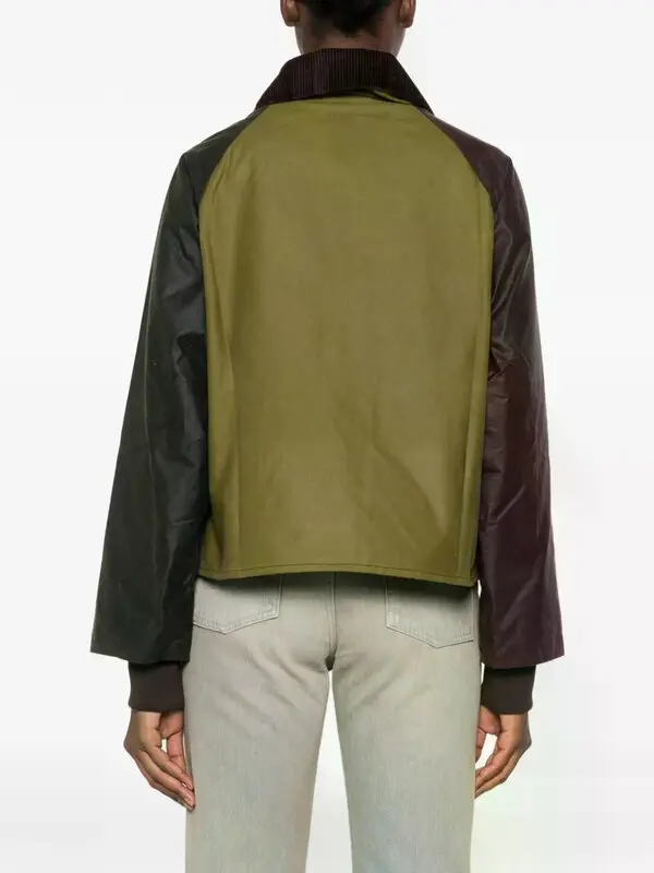 Barbour Colour-block Waxed Jacket