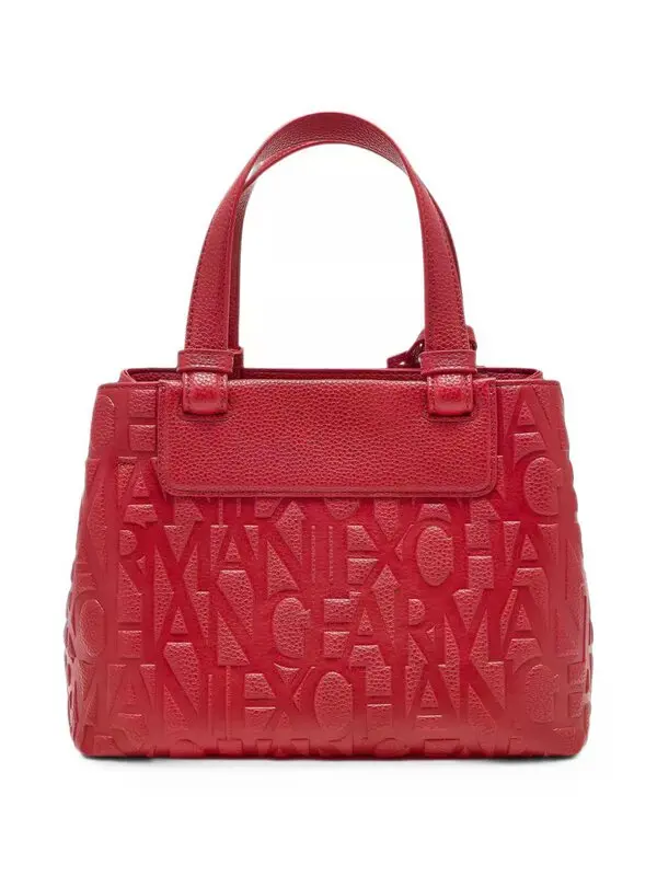 Armani Exchange Logo-embossed Tote Bag