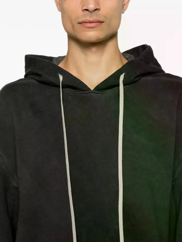 Rick Owens Drawstring Raw-cut Hoodie