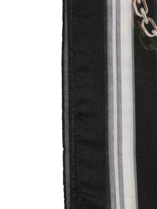 Guess Chain-print Logo Scarf