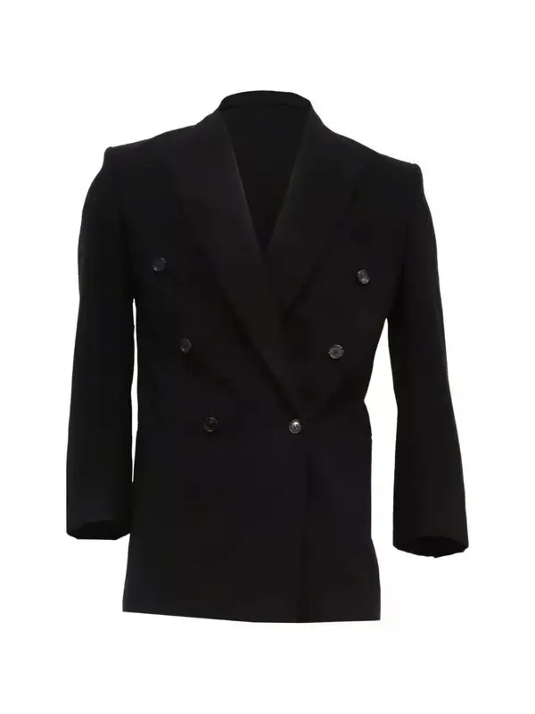 Saint Laurent Double-breasted Blazer - Black