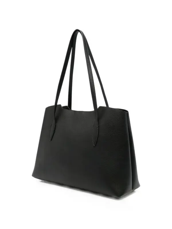 Guess Melody Logo-plaque Pebbled Tote Bag
