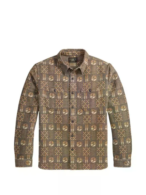 Ralph Lauren Patterned Long-sleeved Shirt
