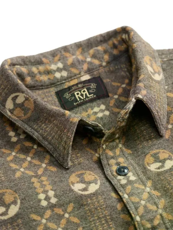 Ralph Lauren Patterned Long-sleeved Shirt