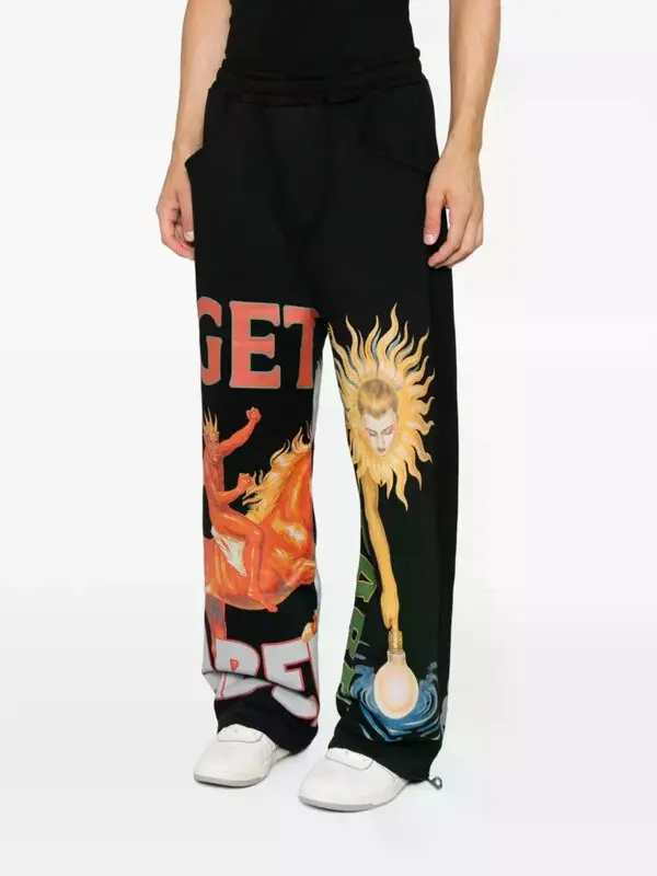 PDF Graphic-print Track Pants